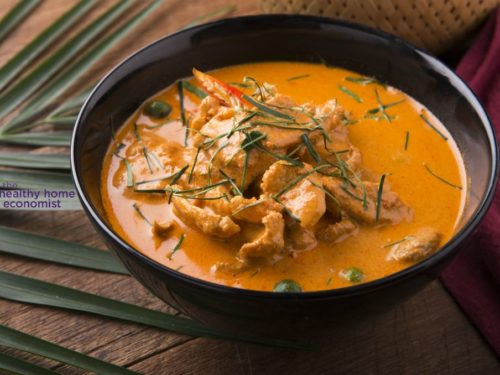 Panang Curry Recipe. Easy Thai for Dinner - Healthy Home Economist