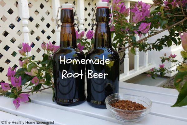 How to Brew Homemade Traditional Root Beer - Healthy Home Economist