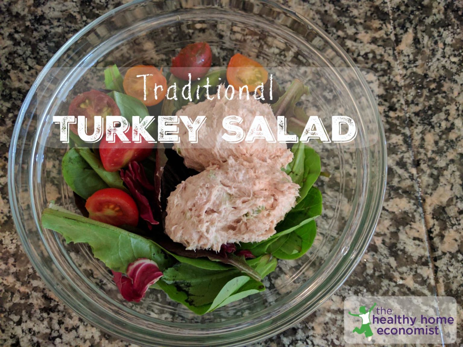 Traditional Turkey Salad Recipe | Healthy Home Economist