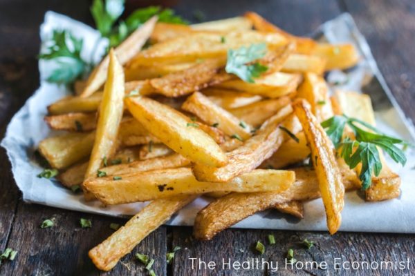 No Guilt Stovetop French Fries Recipe (+ VIDEO) - Healthy Home Economist