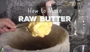 How to Make Raw Butter (+ Video) | Healthy Home Economist