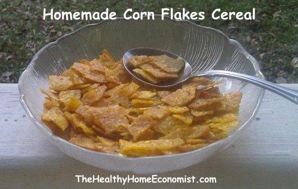 Homemade Corn Flakes Cereal - The Healthy Home Economist