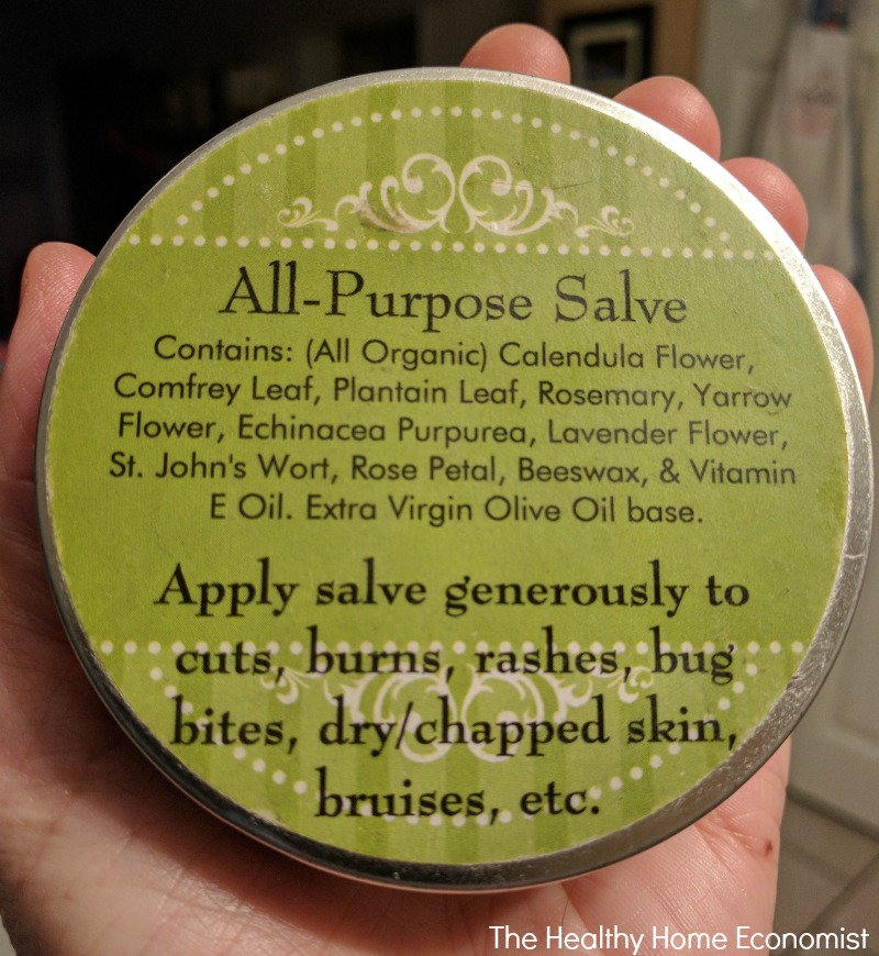 All Purpose Herbal Comfrey Salve Recipe The Healthy Home Economist