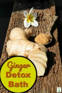 Ginger Bath. Ideal Warm Weather Soak | Healthy Home Economist
