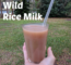 Rice Milk Recipe using Nutritious Wild Rice - The Healthy Home Economist