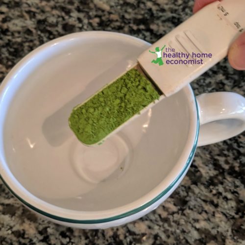 Detox Matcha Latte Recipe (nondairy options) | Healthy Home Economist
