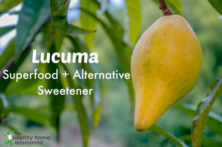 Is Lucuma a Healthy Alternative Sweetener? | Healthy Home Economist