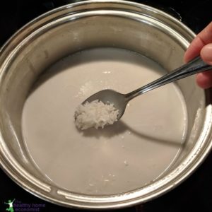 Soaked Coconut Rice Recipe (sugar free) | Healthy Home Economist