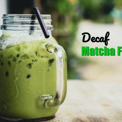 Cool and Refreshing Decaf Matcha Frappe | Healthy Home Economist