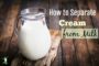 How to Separate Cream from Whole Milk | Healthy Home Economist