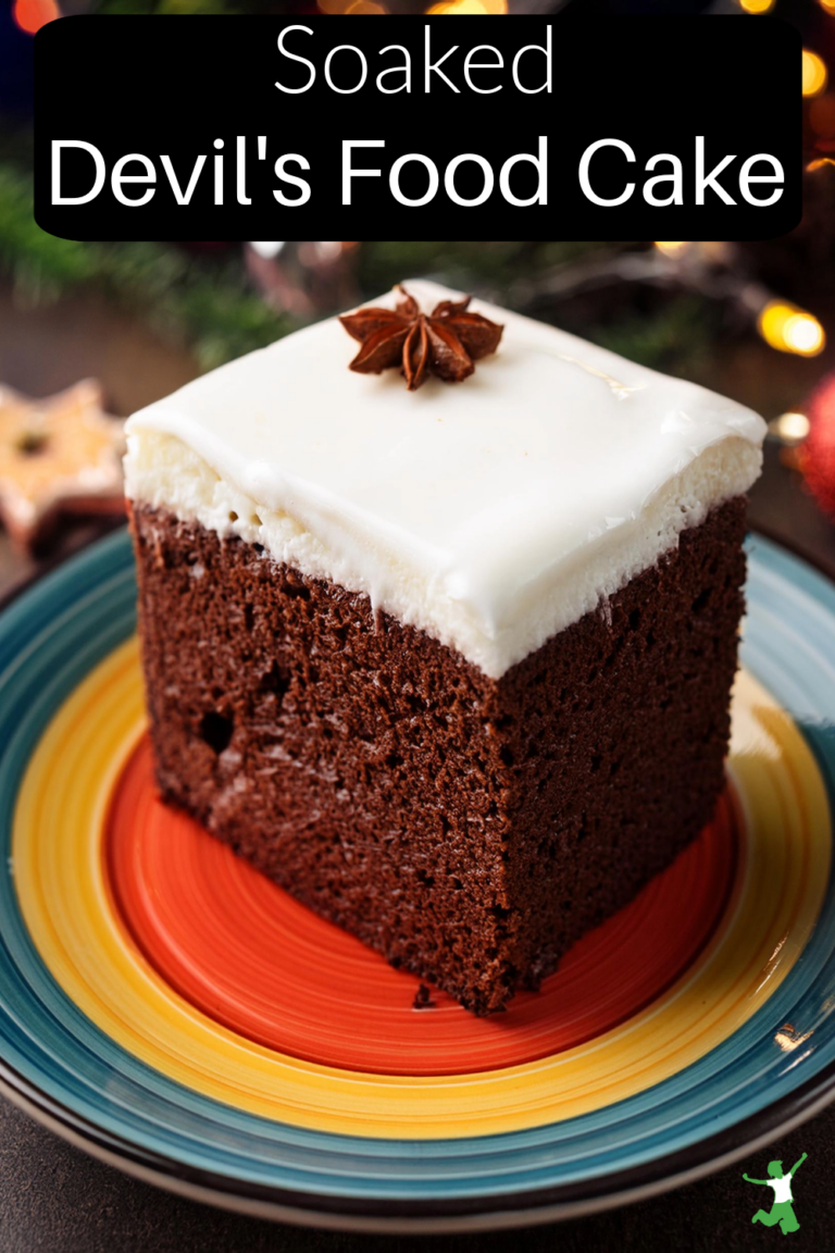 Traditional Devil's Food Cake Recipe - Healthy Home Economist